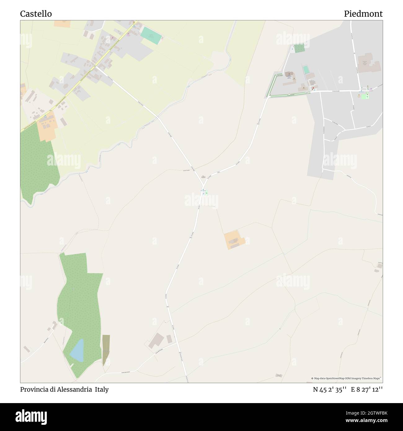 Castello plan map hi-res stock photography and images - Alamy