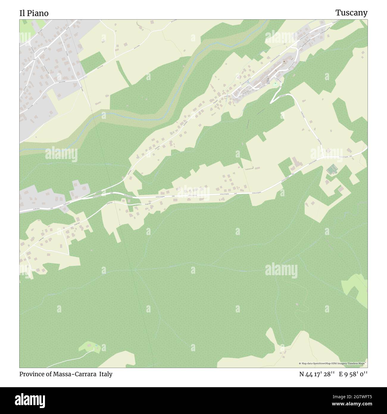 Il Piano, Province of Massa-Carrara, Italy, Tuscany, N 44 17' 28'', E 9 ...