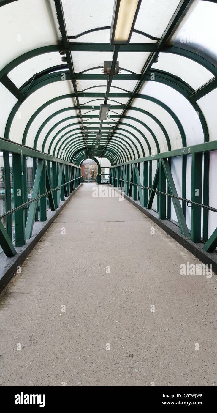 Enclosed glass bridge hi-res stock photography and images - Alamy