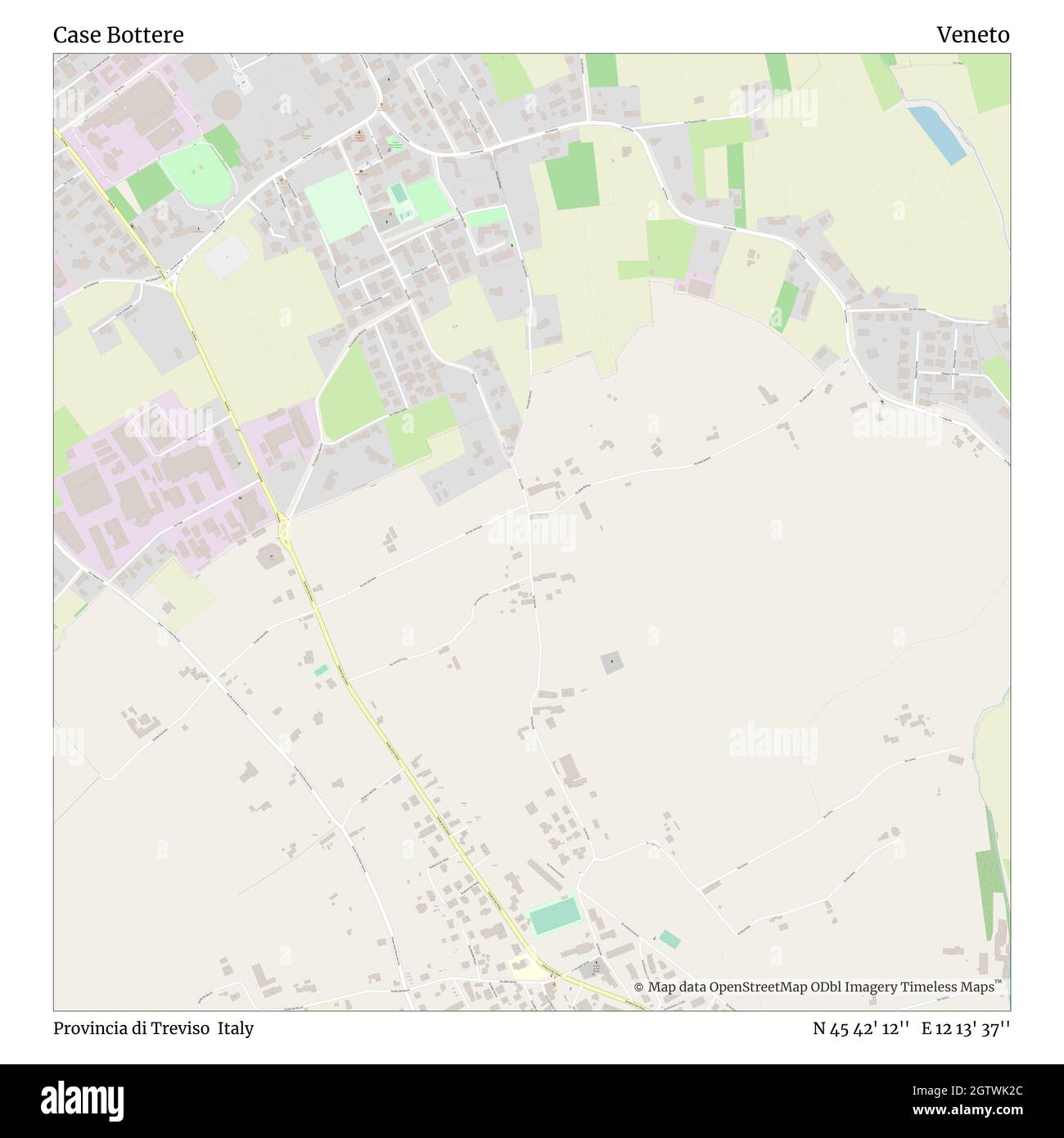 Map of treviso hi-res stock photography and images - Alamy