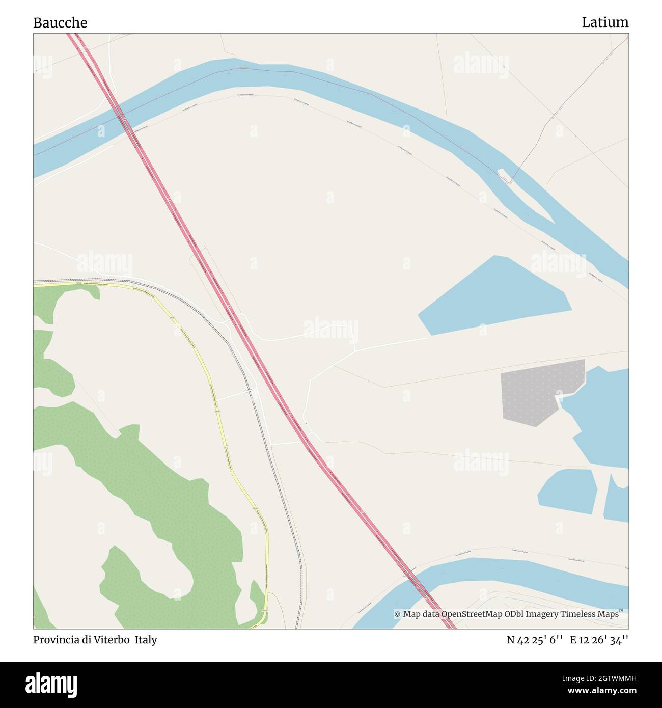 Viterbo map hi-res stock photography and images - Alamy