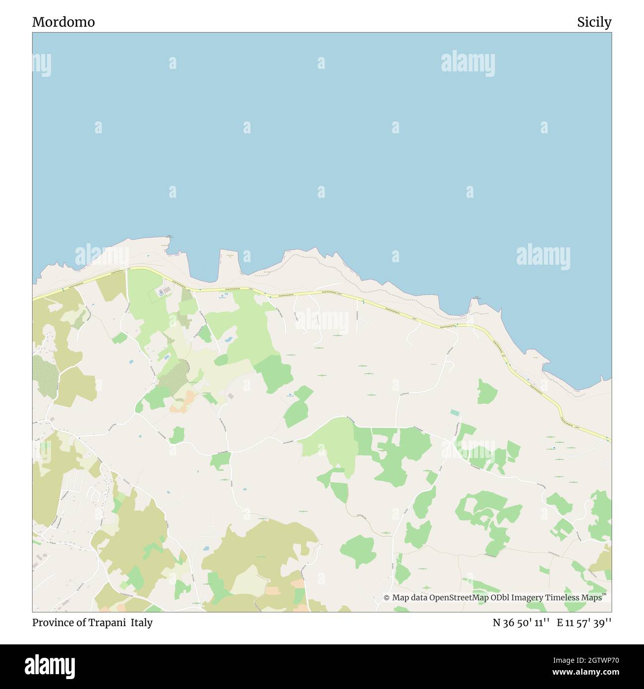 Trapani province map hi-res stock photography and images - Alamy