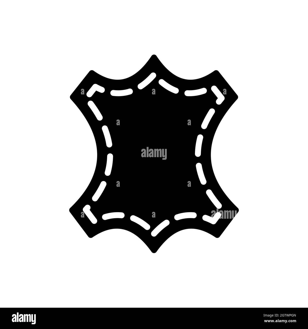 Leather isolated icon farm Cut Out Stock Images & Pictures - Alamy