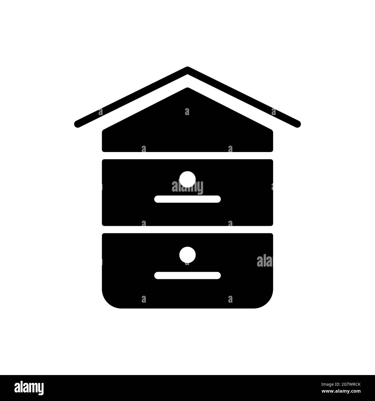 Beehive illustration Black and White Stock Photos & Images - Alamy