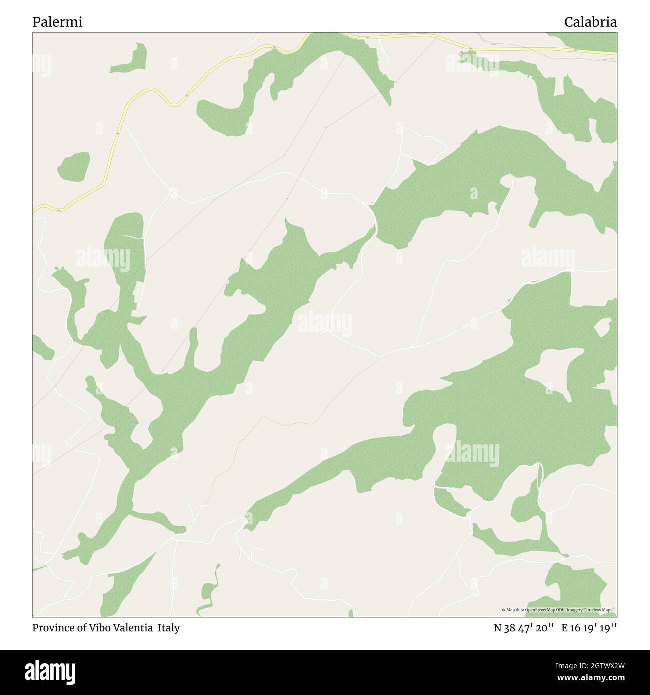 Vibo valentia map hi-res stock photography and images - Alamy