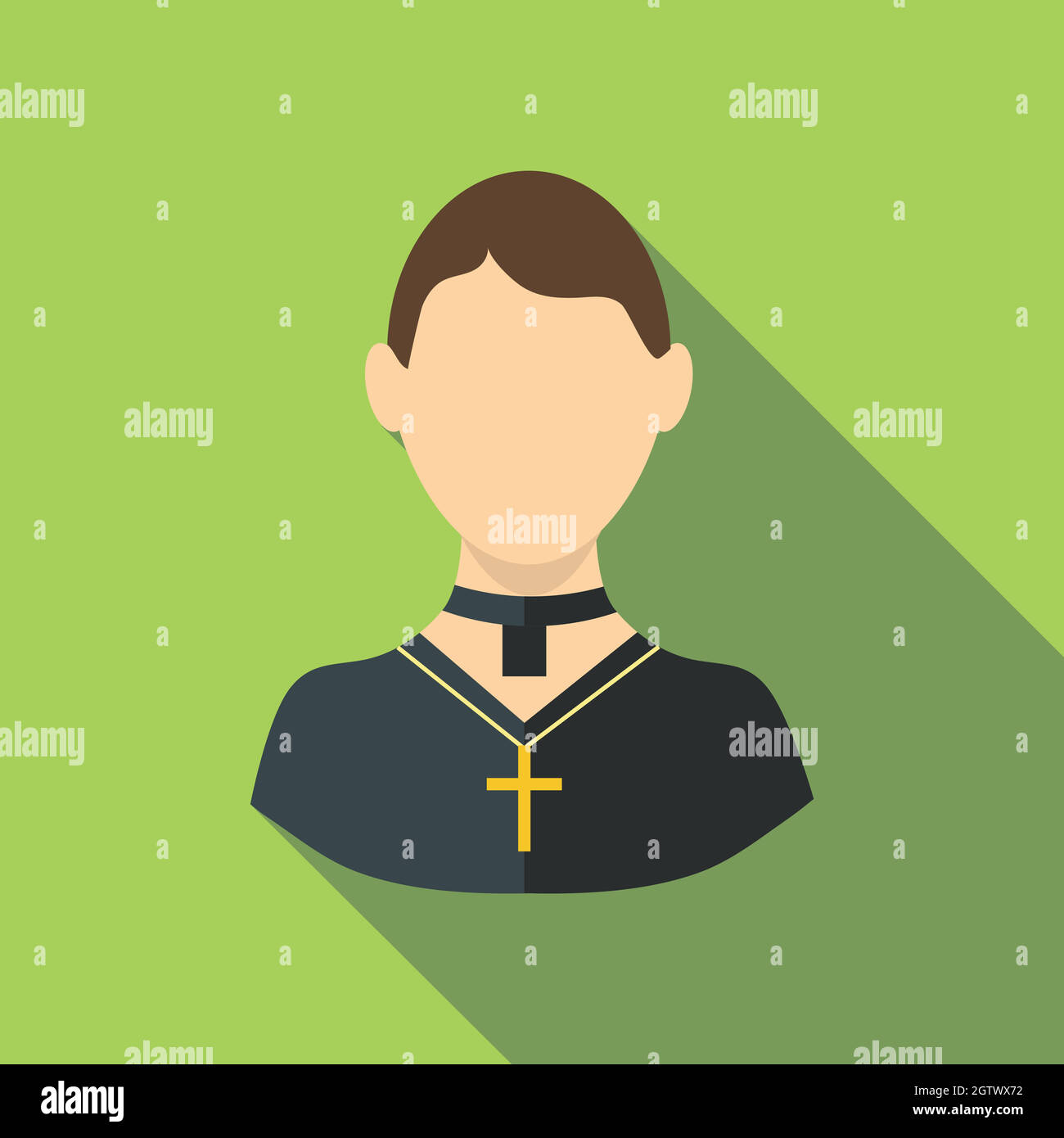 Priest coat Stock Vector Images - Alamy