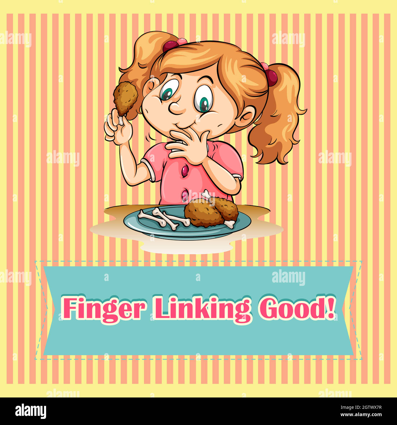 Finger linking good Stock Vector Image & Art - Alamy
