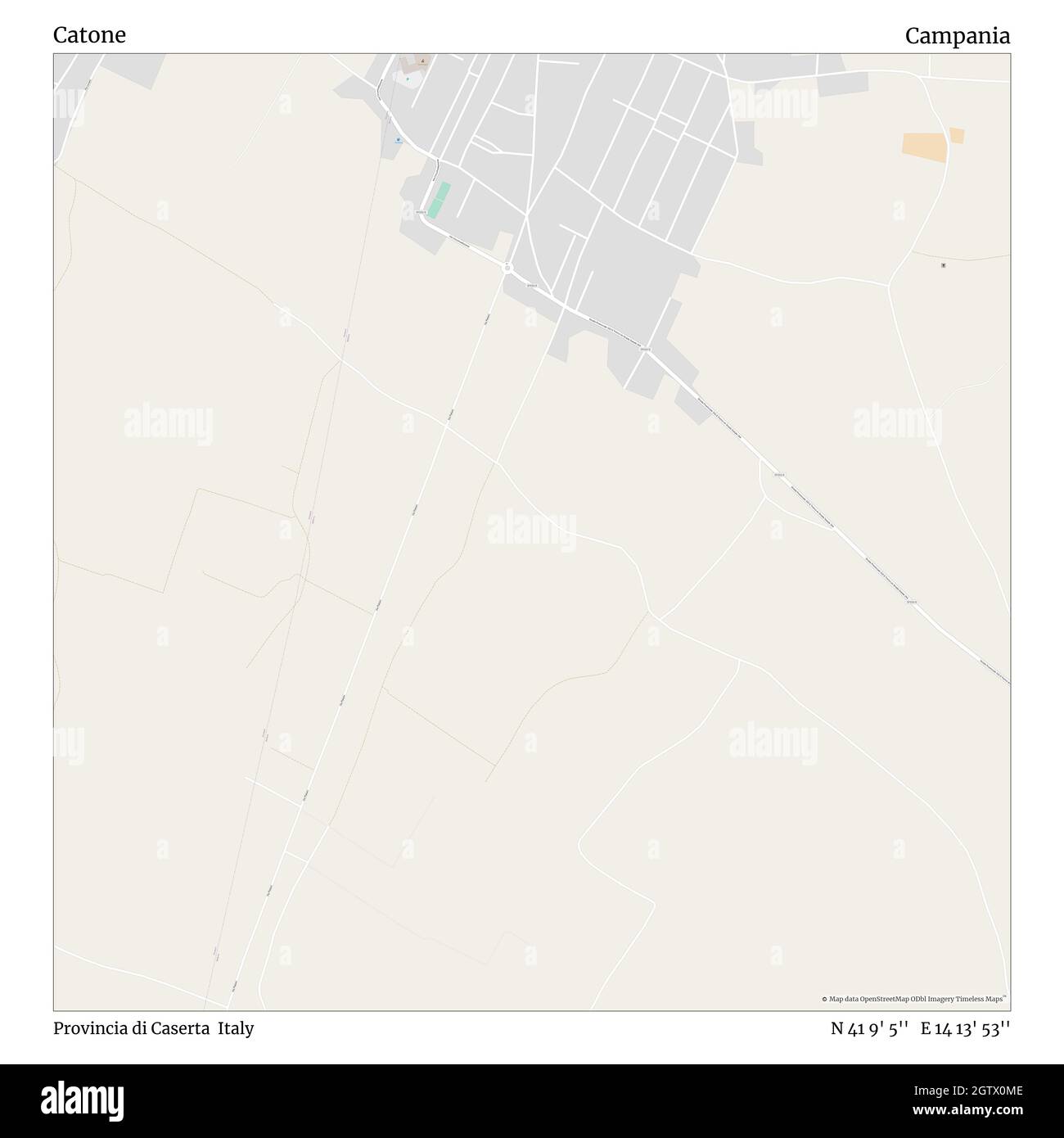 Catone, Provincia di Caserta, Italy, Campania, N 41 9' 5'', E 14 13' 53 ...
