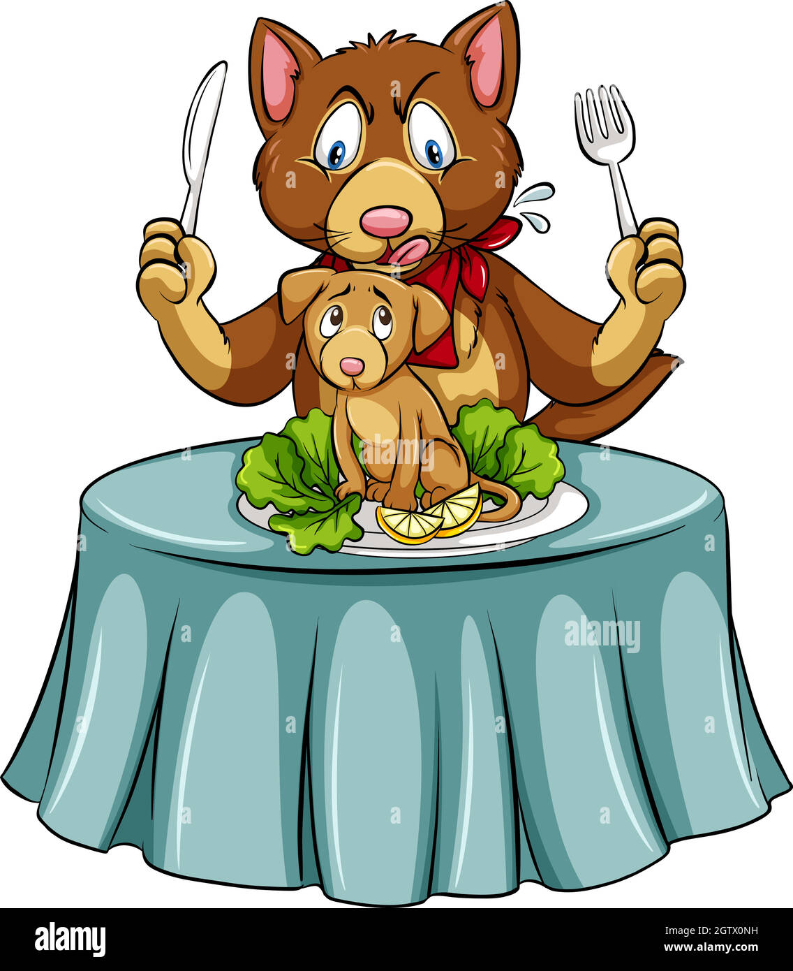 Blue wood table top Stock Vector Images - Alamy