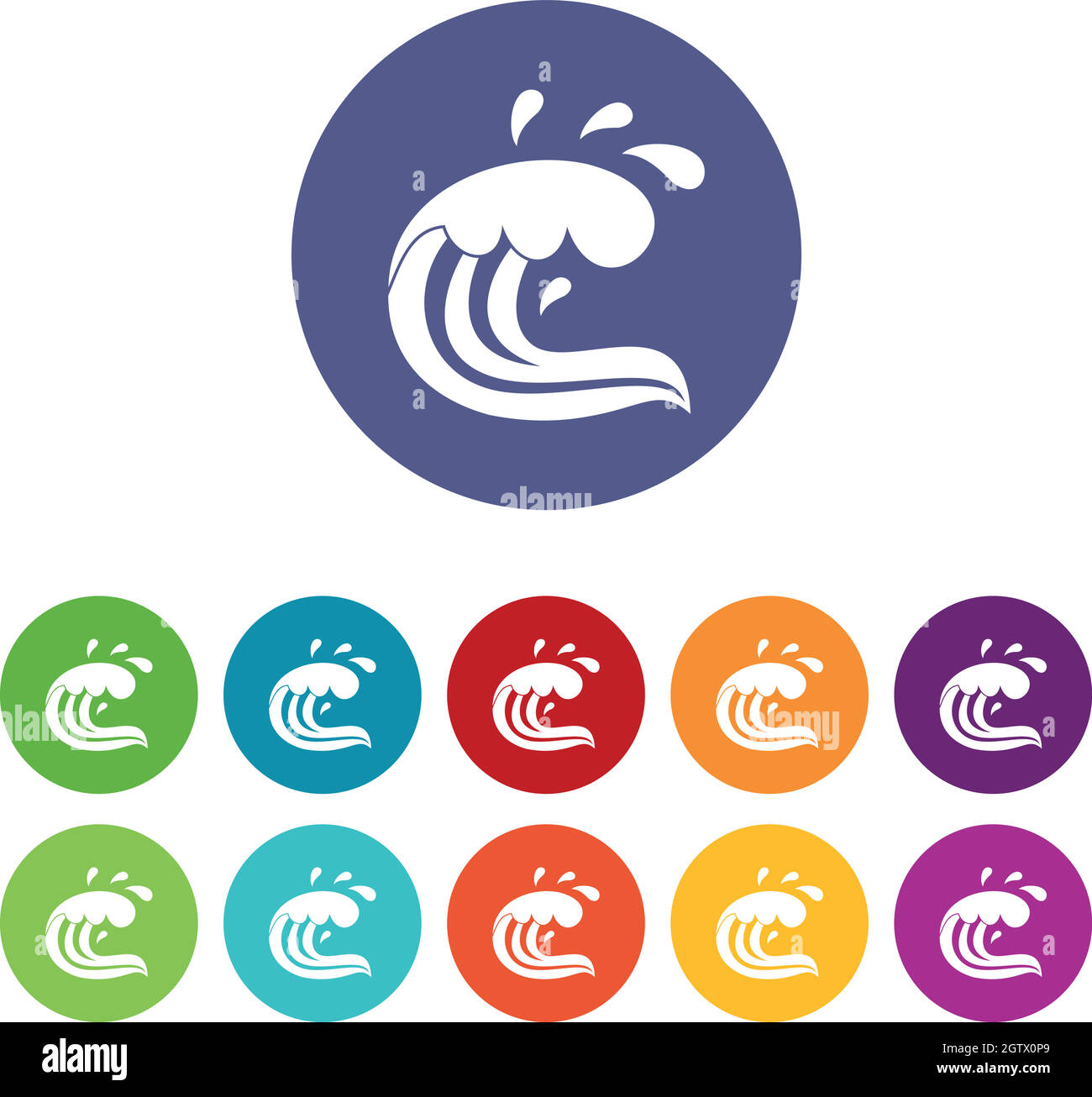 Water wave splash set icons Stock Vector Image & Art - Alamy