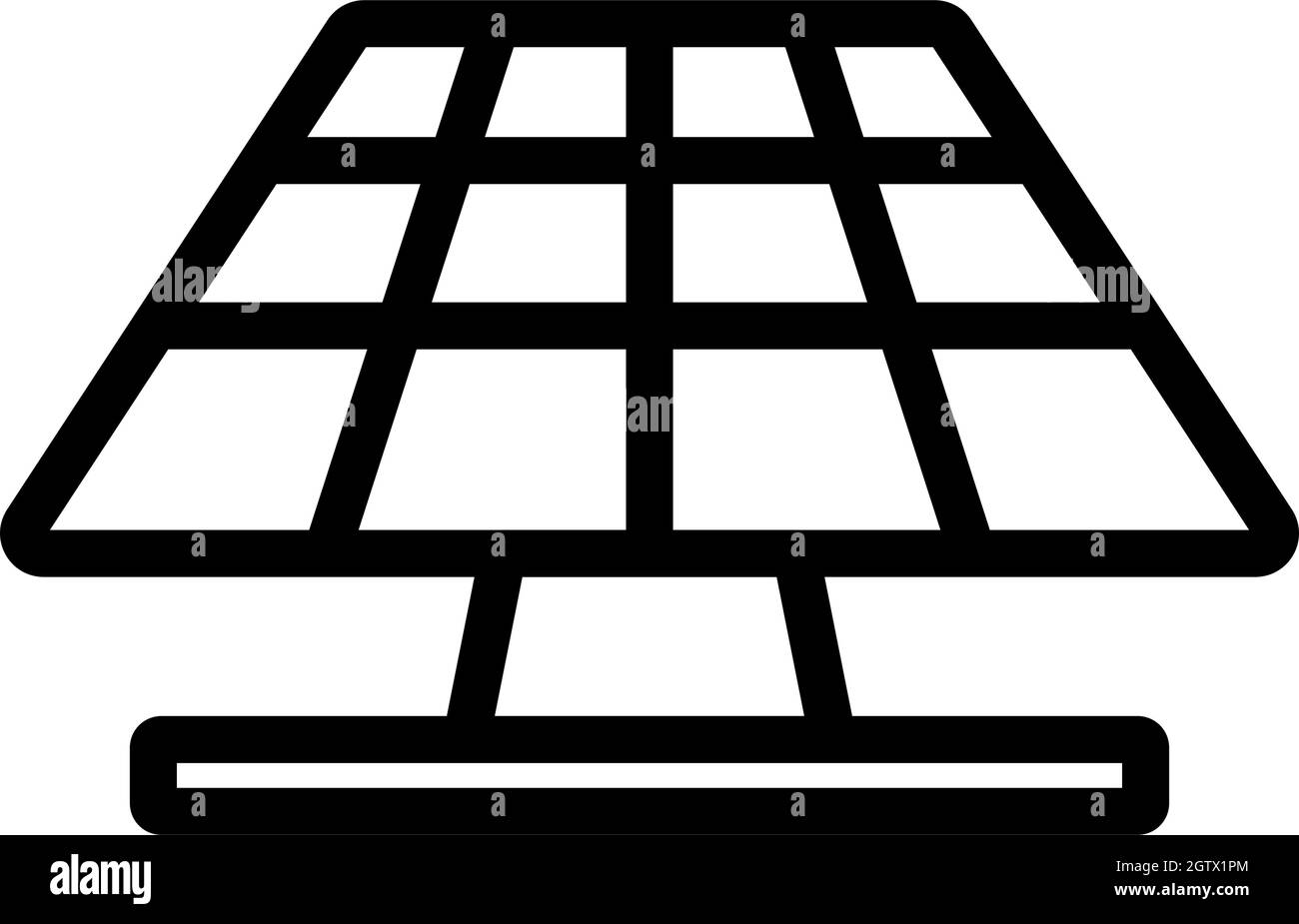 Solar Energy Panel Icon Stock Vector Image & Art - Alamy