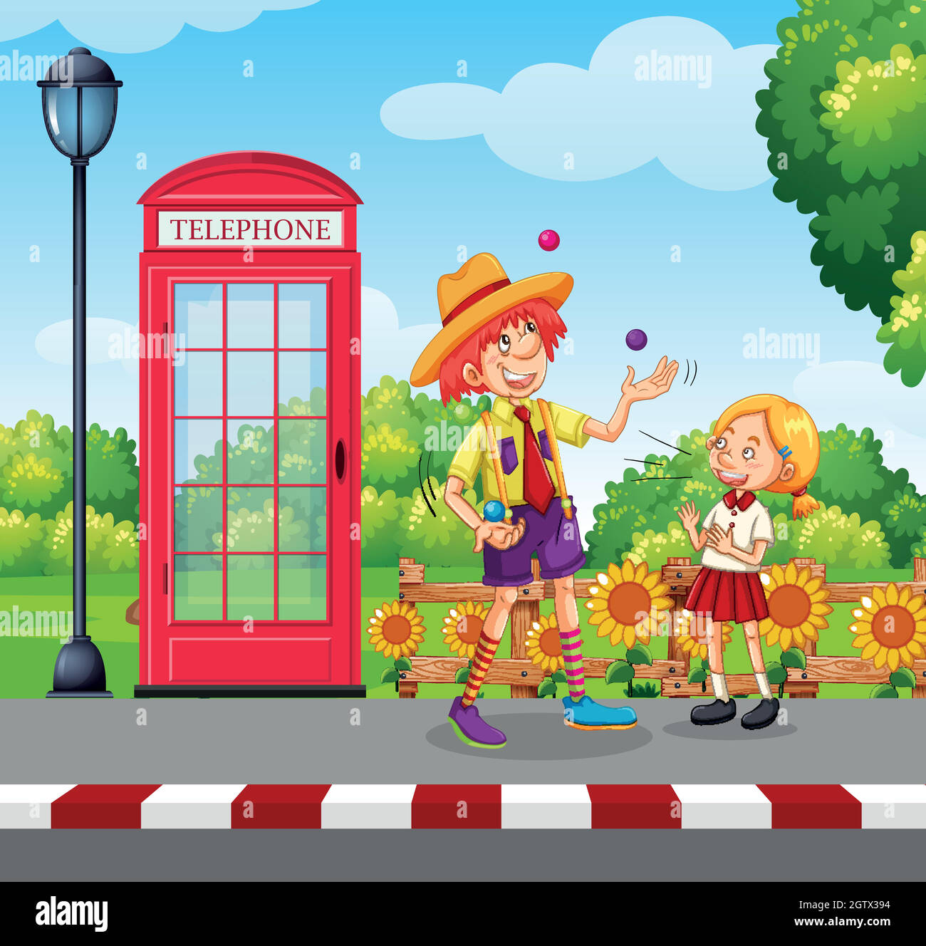 Street art on old Stock Vector Images - Alamy