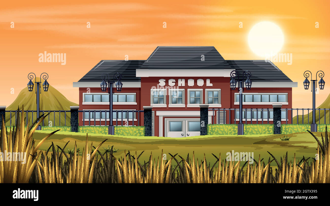 Natural environment scenes landscape Stock Vector Image & Art - Alamy