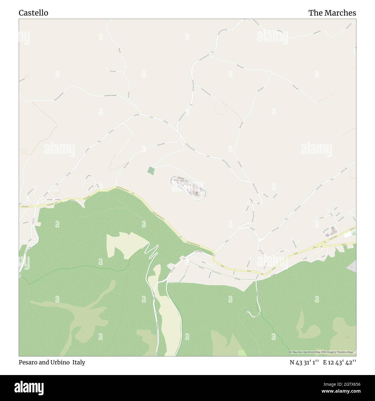 Castello plan map hi-res stock photography and images - Alamy