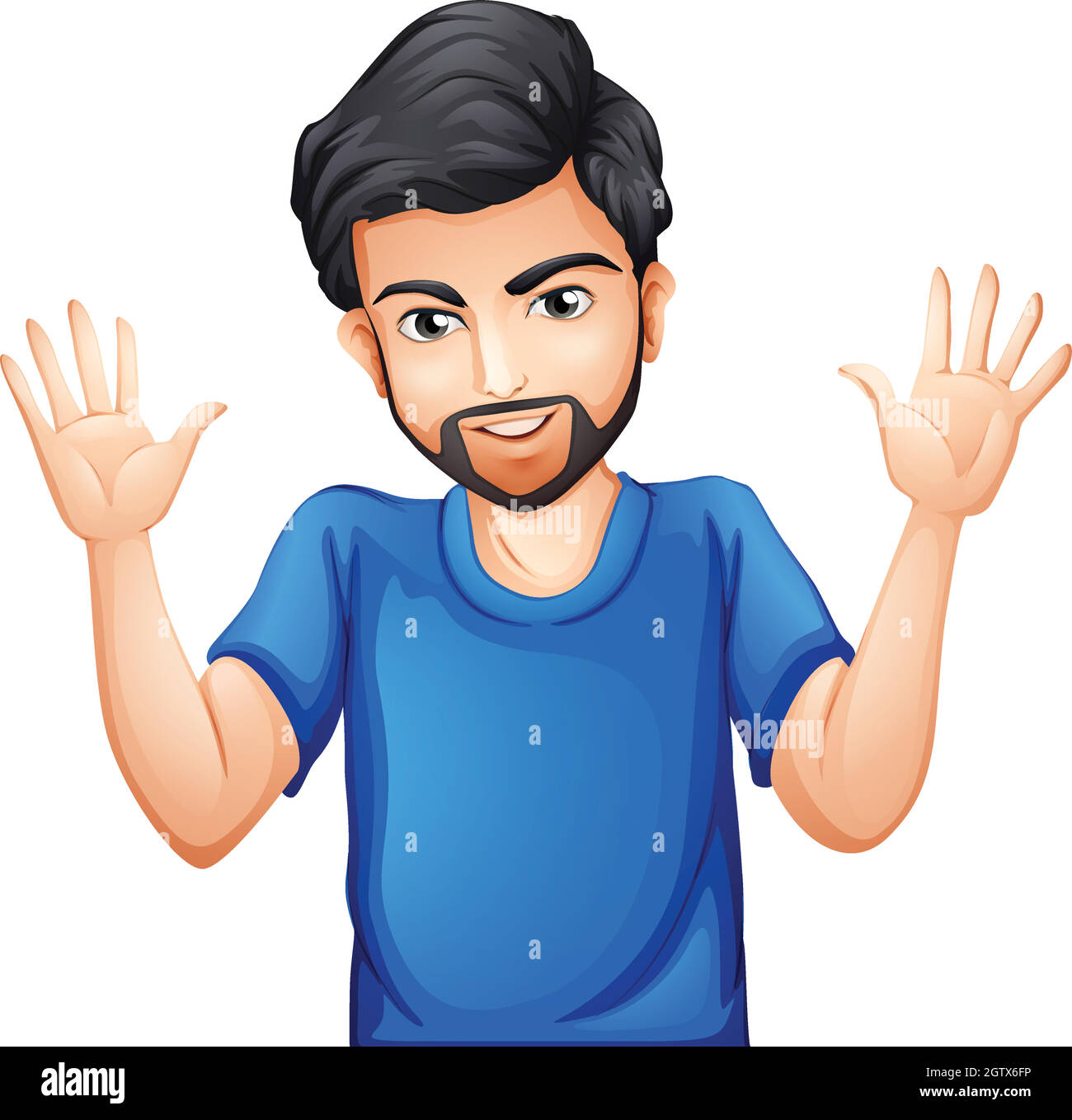 Mustache Stock Vector Images - Alamy