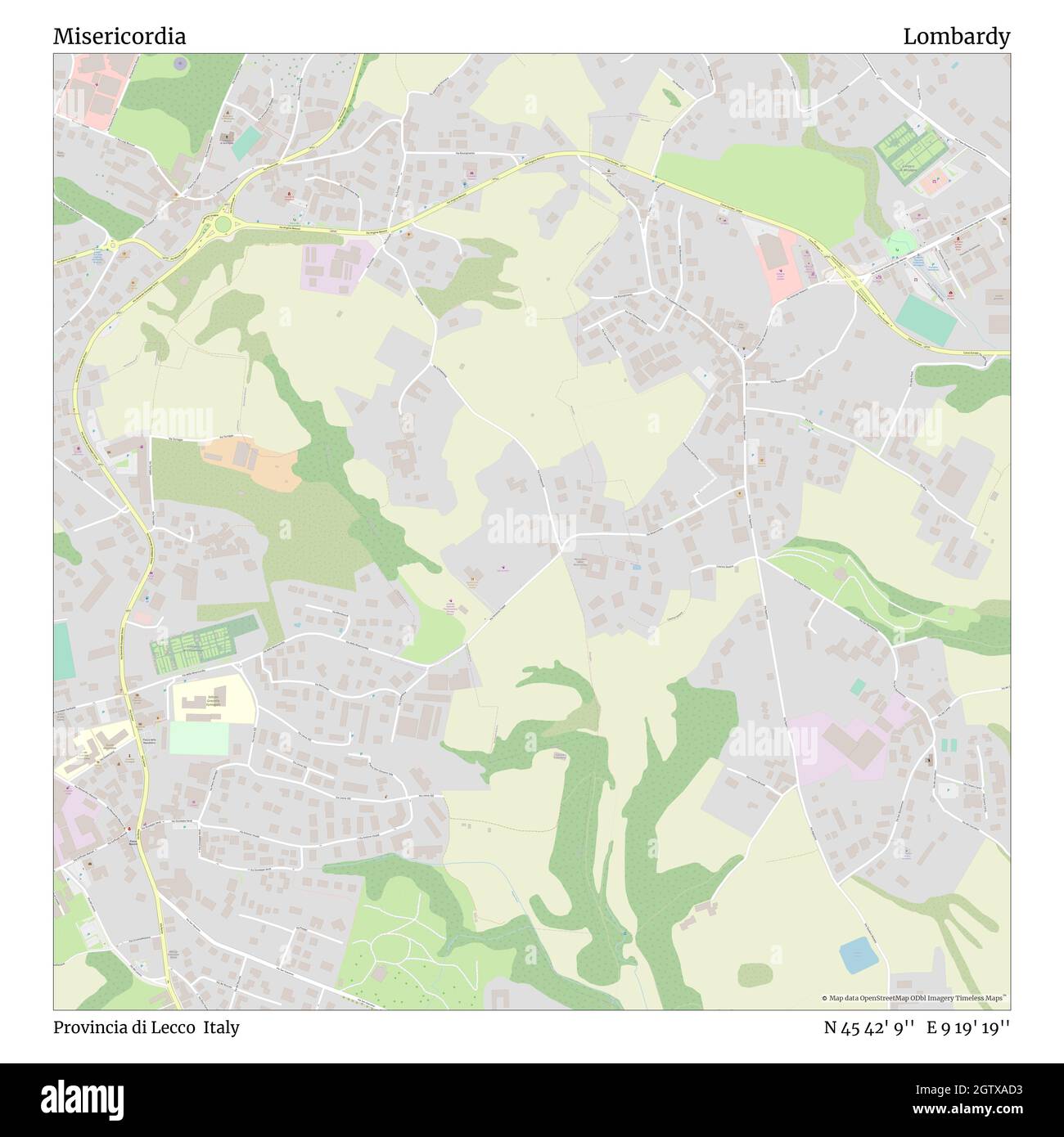 Map of lecco hi-res stock photography and images - Alamy