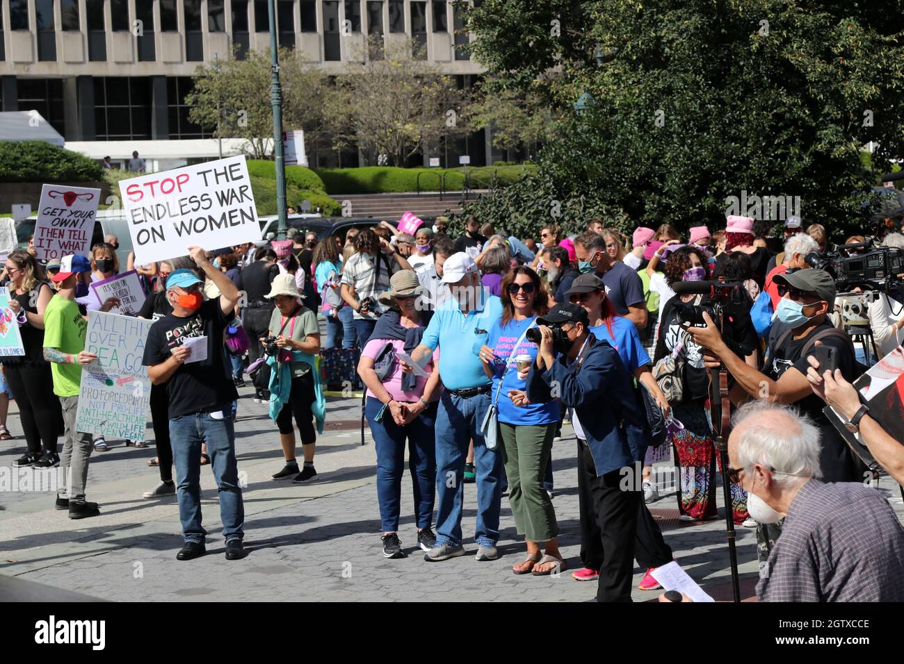 March and Rally for Reproductive Rights and Abortion Justice, New York ...