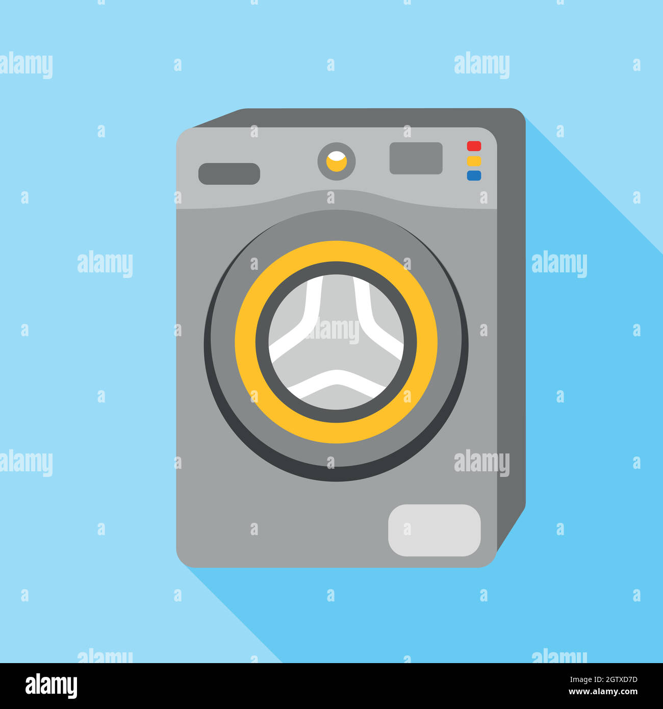 Washing machine laundry concept Stock Vector Images - Alamy