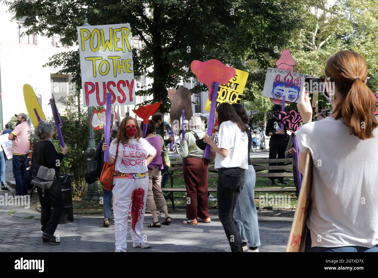 March and Rally for Reproductive Rights and Abortion Justice, New York ...