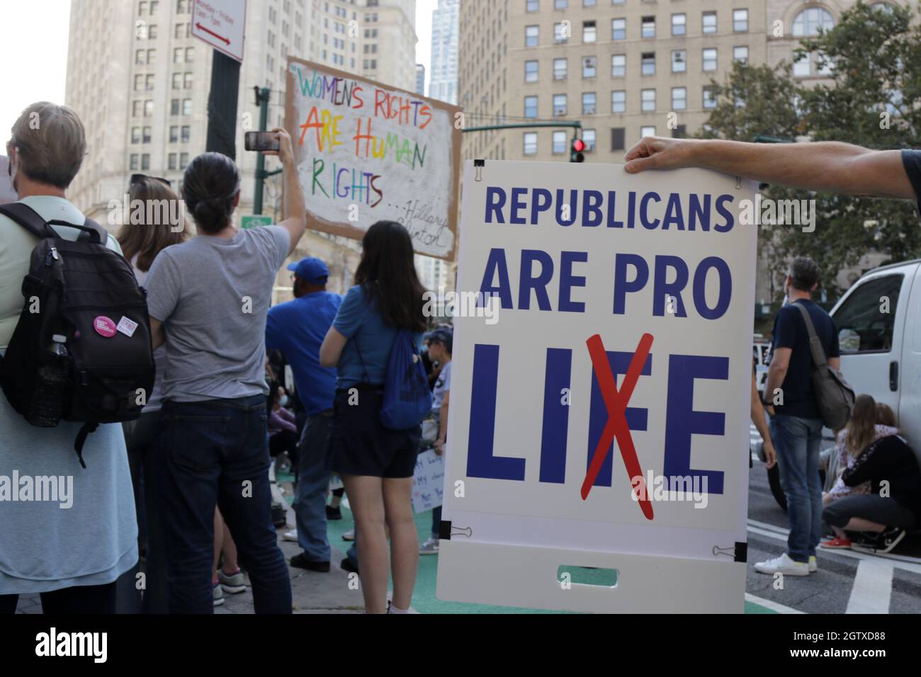 March and Rally for Reproductive Rights and Abortion Justice, New York ...