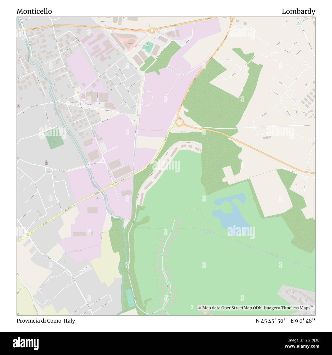 Monticello map hi-res stock photography and images - Alamy