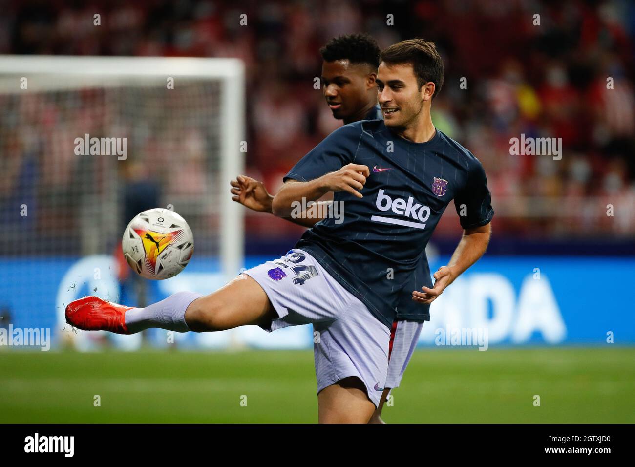 Eric Garcia of FC Barcelona during the La Liga match between Atletico ...