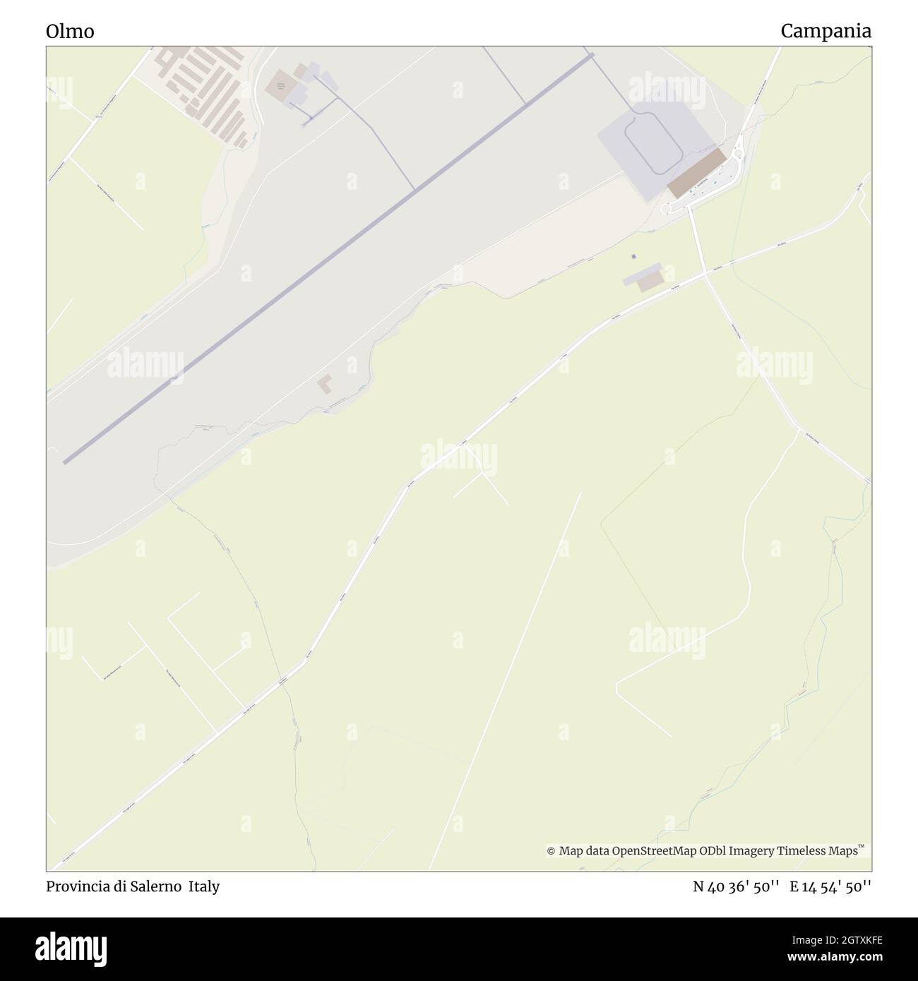 Olmo, Provincia di Salerno, Italy, Campania, N 40 36' 50'', E 14 54' 50 ...