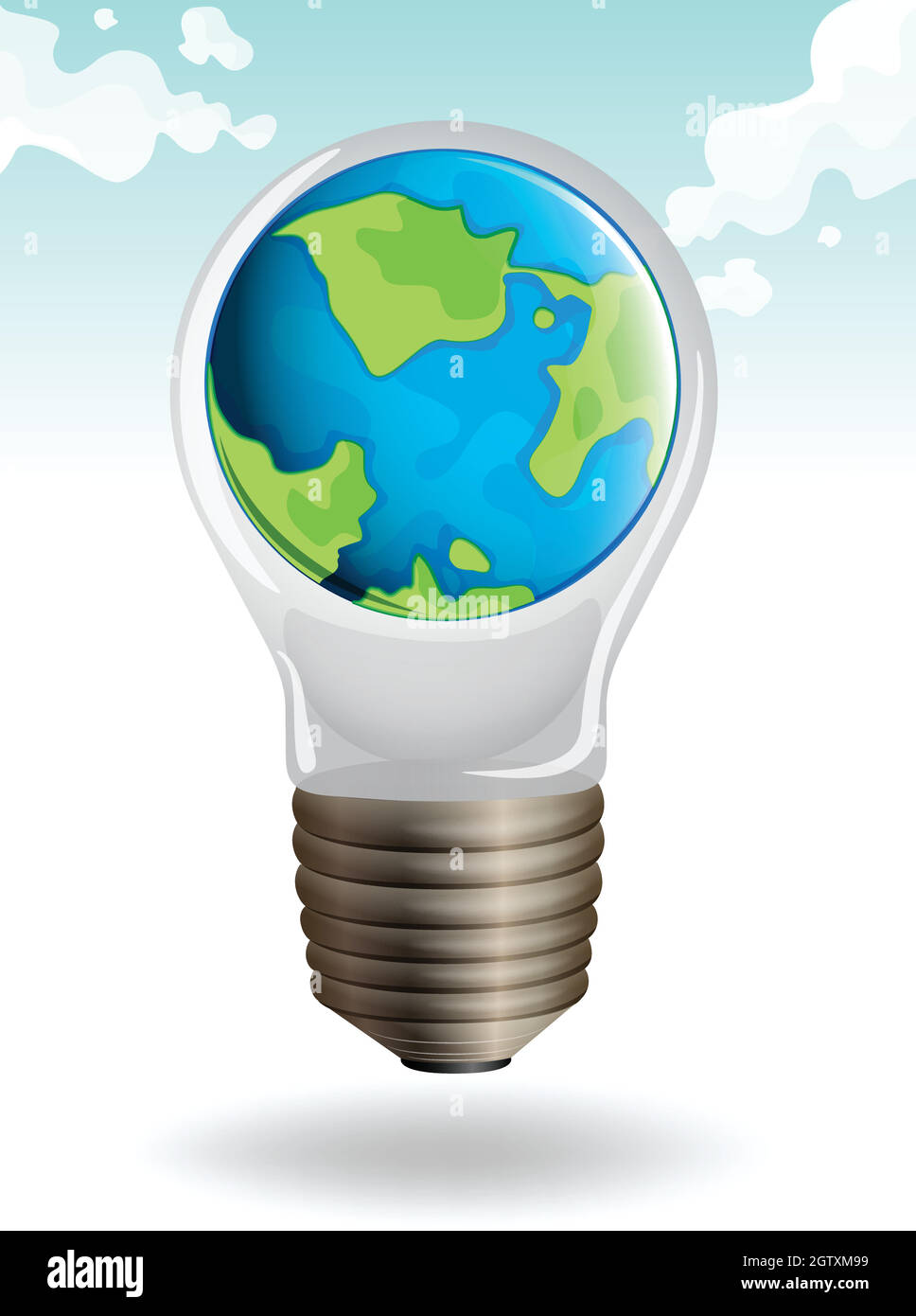 Sky earth Stock Vector Images - Alamy