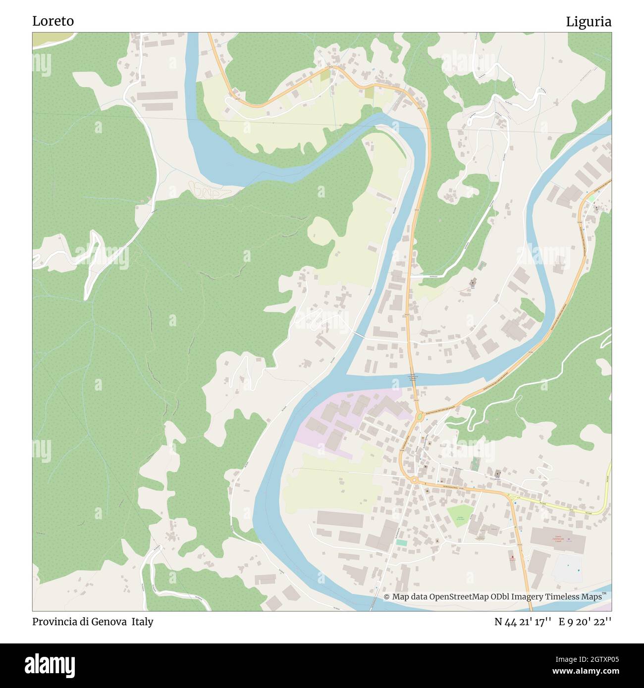 Loreto map hi-res stock photography and images - Alamy
