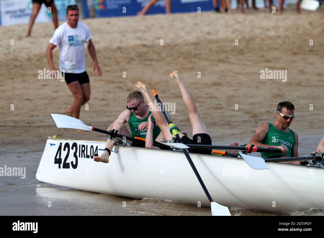 Lisbon, Portugal. 2nd Oct, 2021. Irish team competes during the World ...