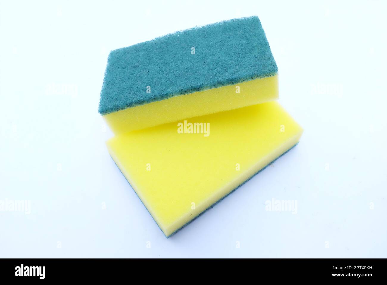 Scotch Brite For Washing Dishes And Cleaning Stock Photo - Alamy
