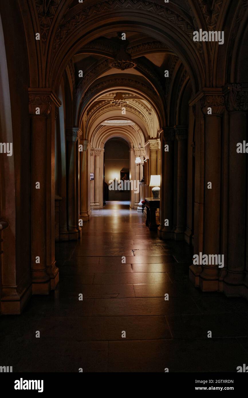 Penrhyn castle interior hi-res stock photography and images - Alamy