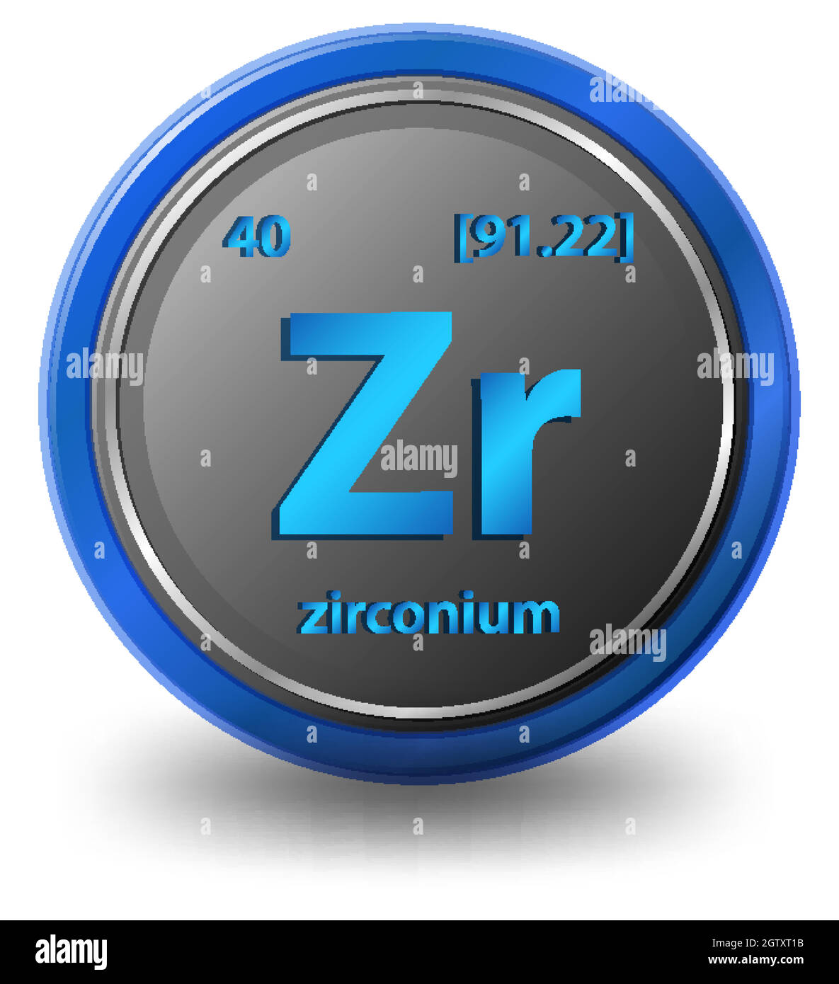 Zirconium Atom