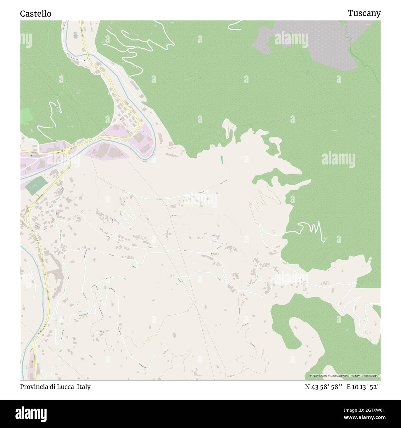 Castello plan map hi-res stock photography and images - Alamy