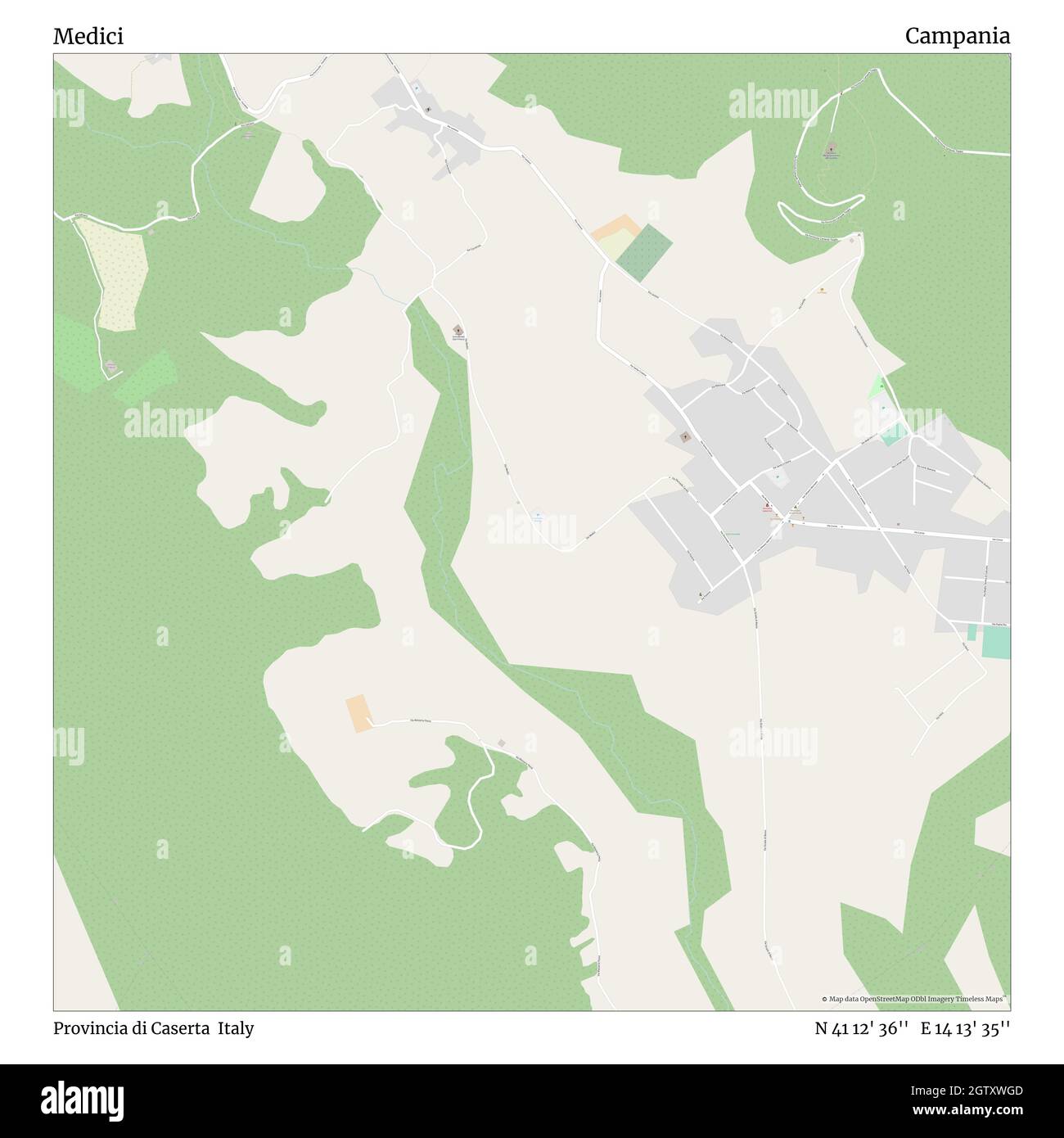 Caserta map hi-res stock photography and images - Alamy
