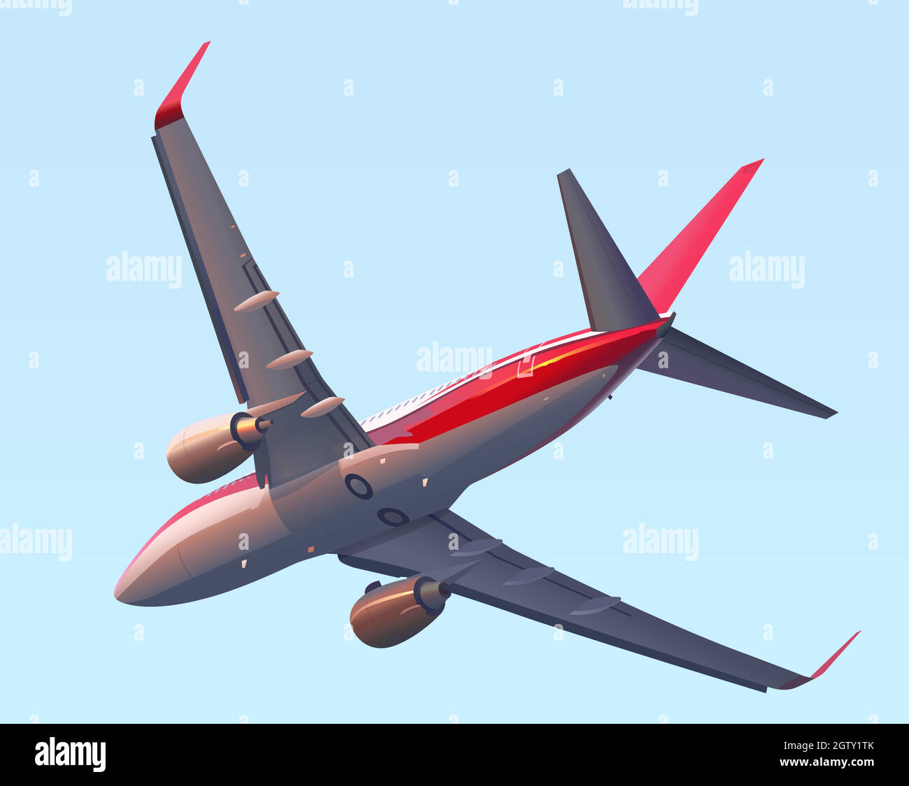 Business class airplane Stock Vector Image & Art - Alamy