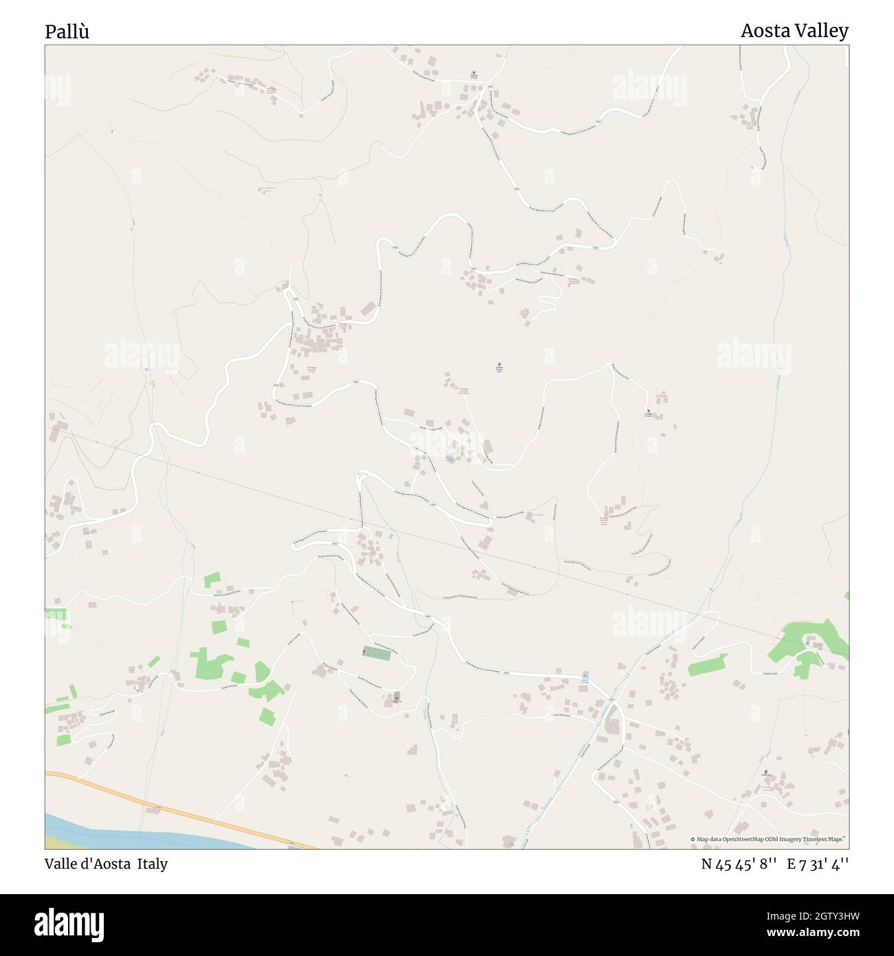 Pallù, Valle d'Aosta, Italy, Aosta Valley, N 45 45' 8'', E 7 31' 4 ...