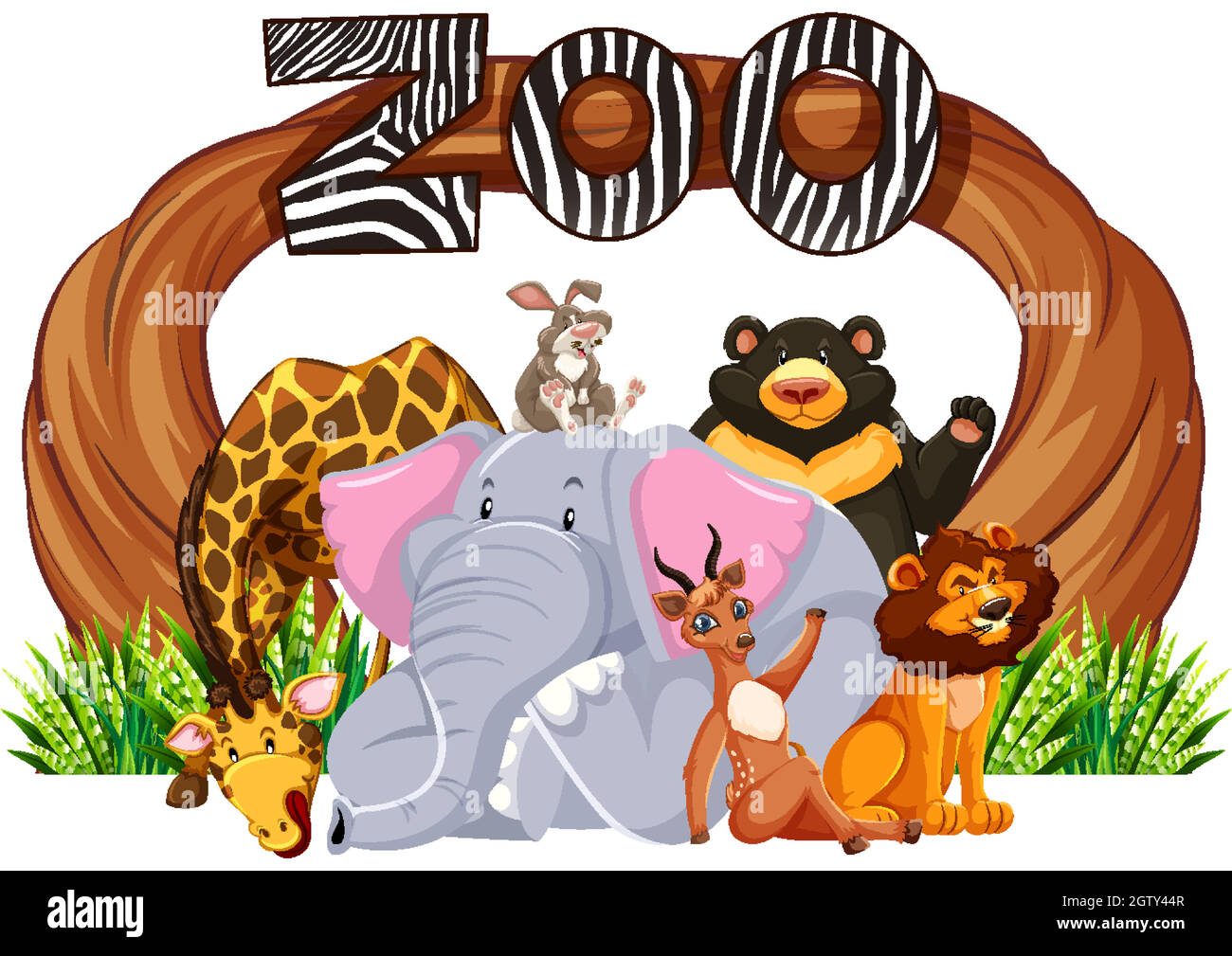 Zoo Signs Clip Art Zoo Sign PNG, Vector, PSD, And Clipart With