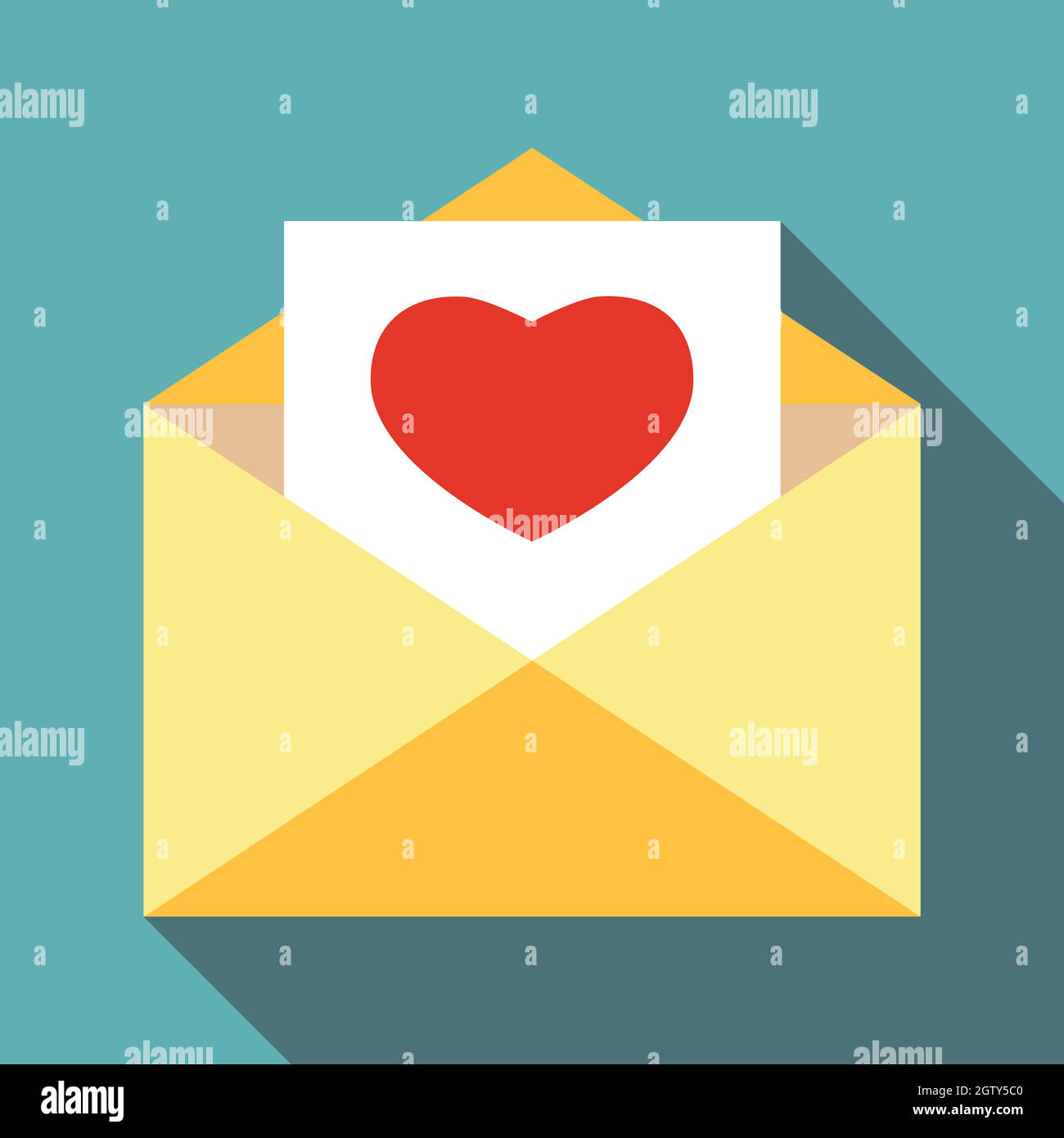 Long letter Stock Vector Images - Alamy