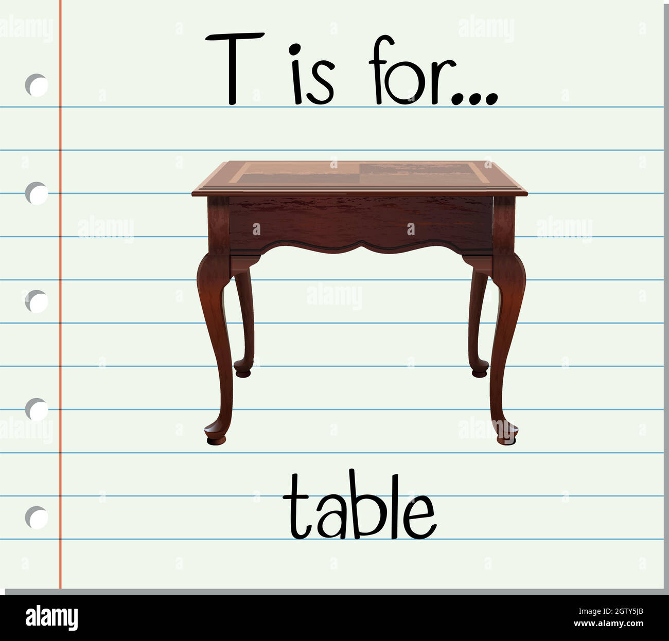 Wooden letters word Stock Vector Images - Alamy