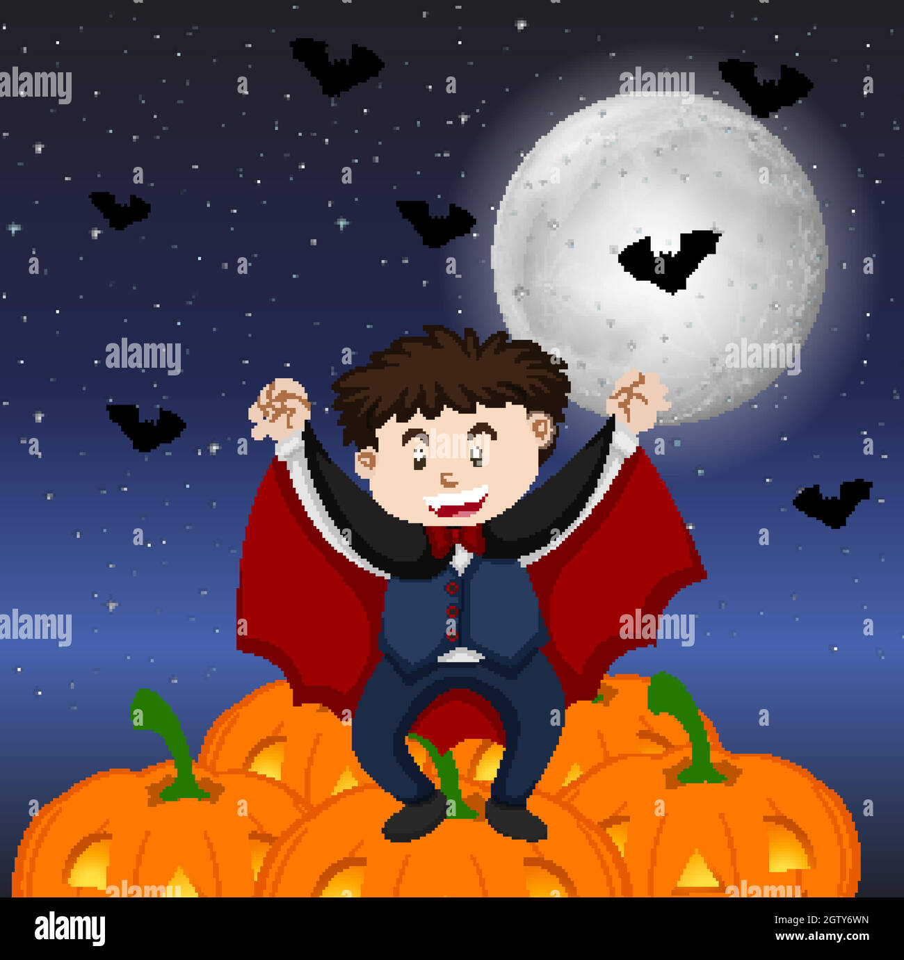 Boy vampire hi-res stock photography and images - Alamy