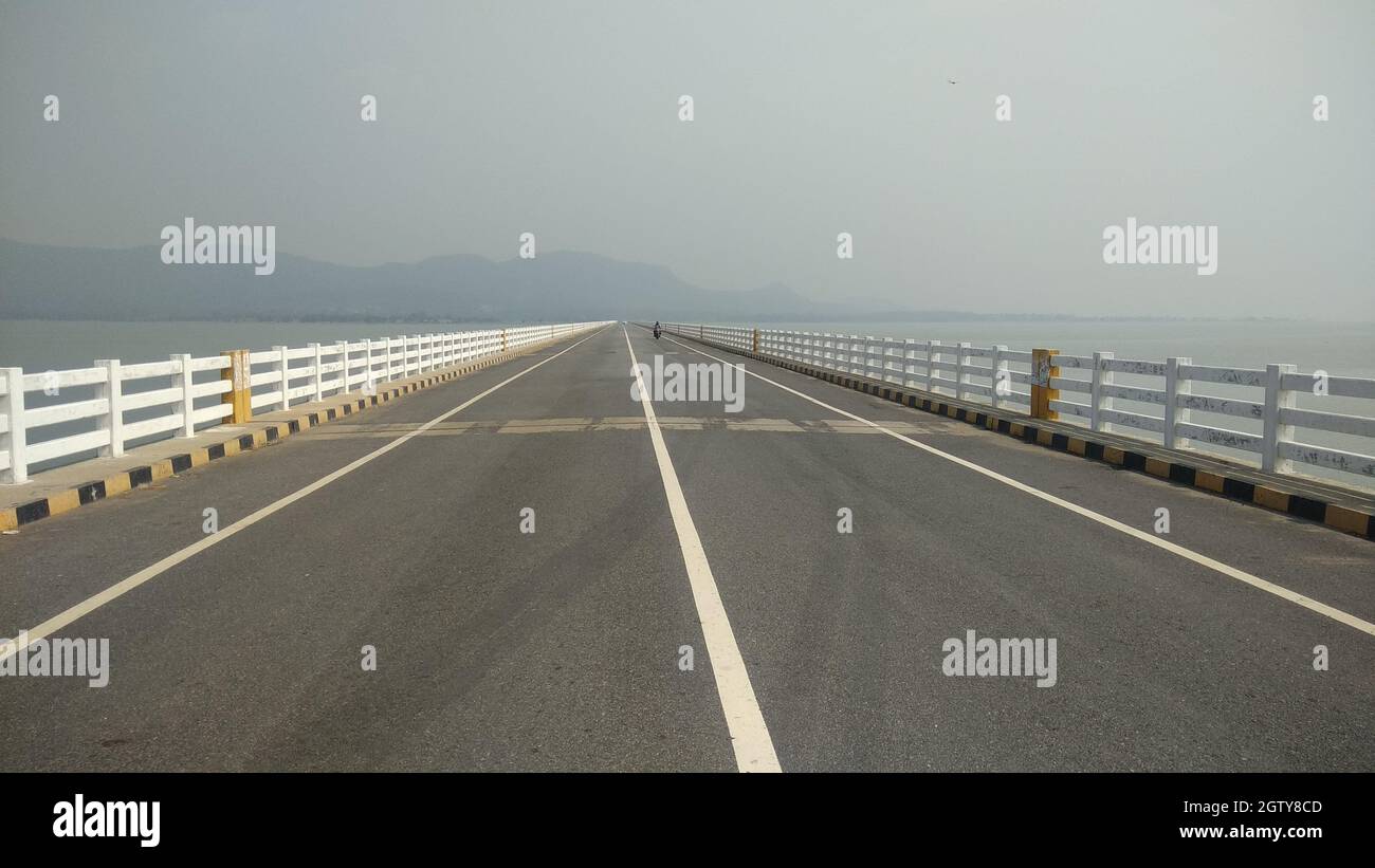 Long mahanadi river bridge hi-res stock photography and images - Alamy