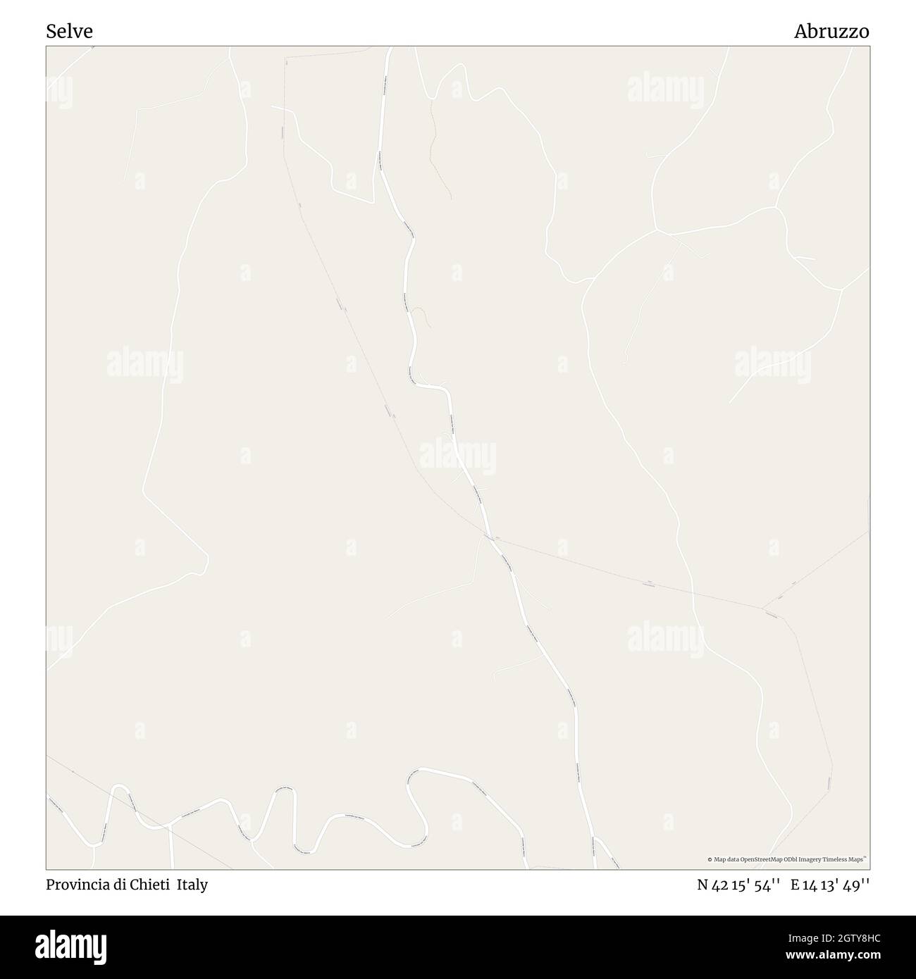 Map of chieti hi-res stock photography and images - Alamy