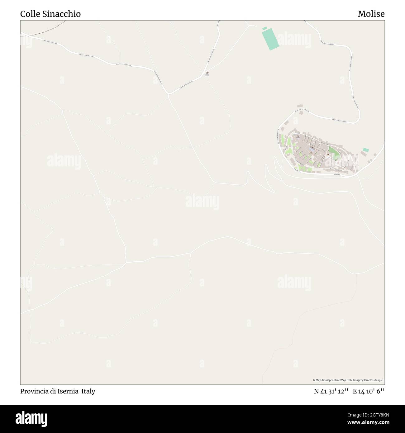 Map of isernia hi-res stock photography and images - Alamy