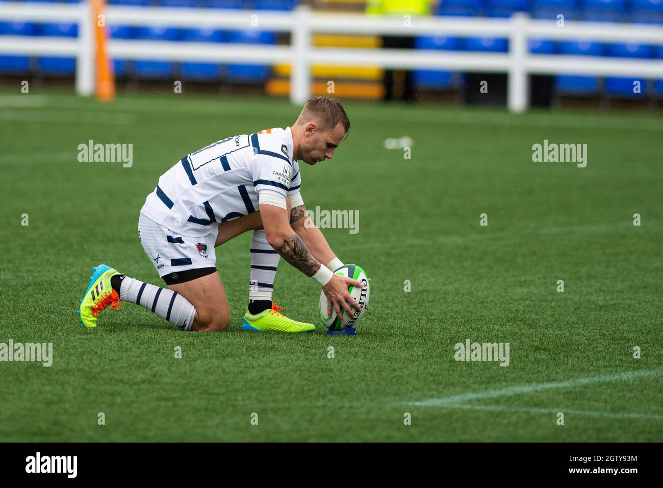 Coventry, UK. 02nd Oct, 2021. Tony Fenner of Coventry Rugby seen in ...