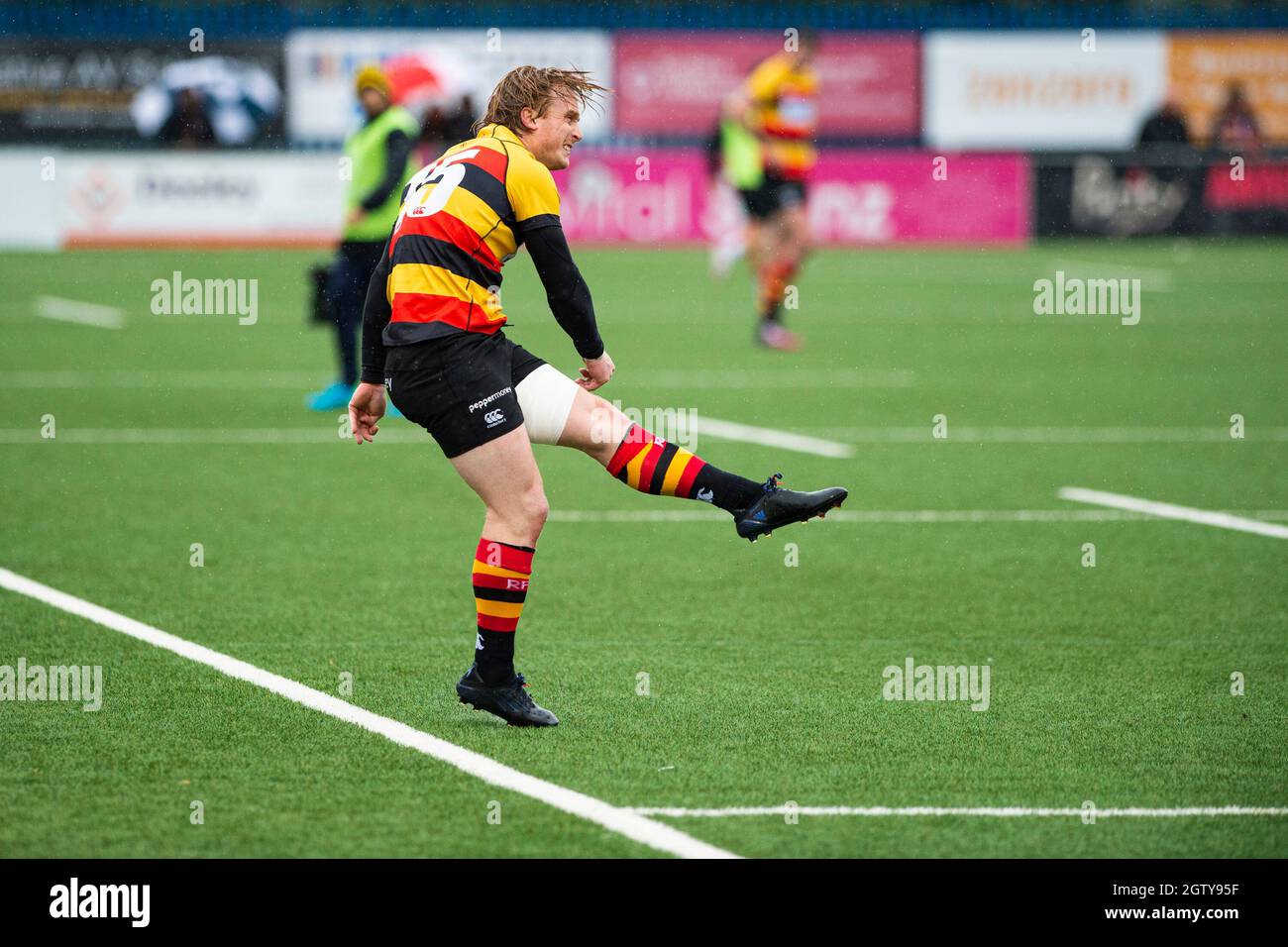 Coventry, UK. 02nd Oct, 2021. James Kane of Richmond Rugby seen in ...