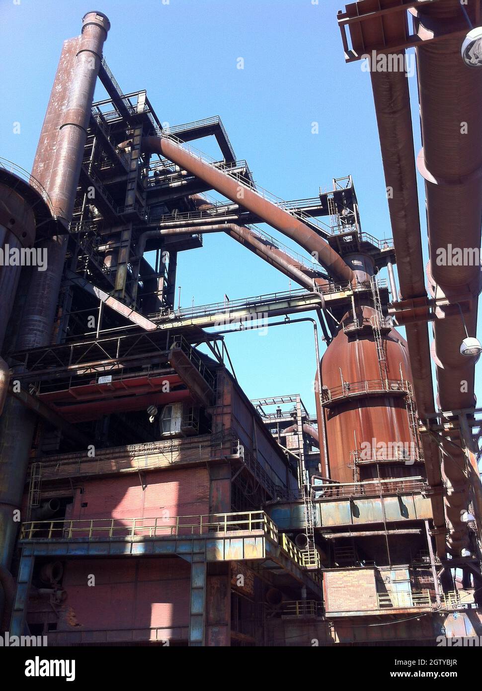Large steel mill exterior hi-res stock photography and images - Alamy