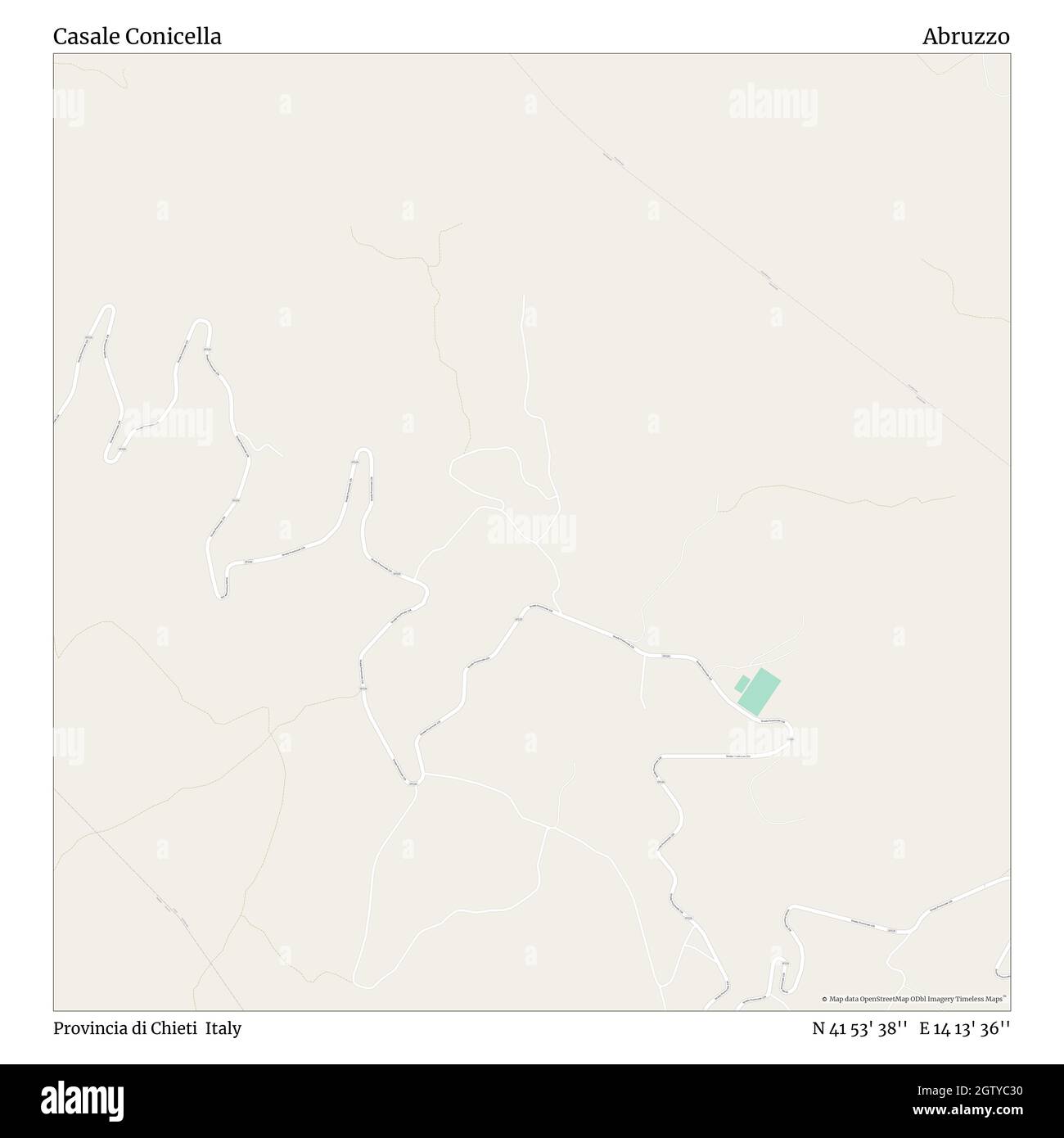 Casale Conicella, Provincia di Chieti, Italy, Abruzzo, N 41 53' 38'', E ...