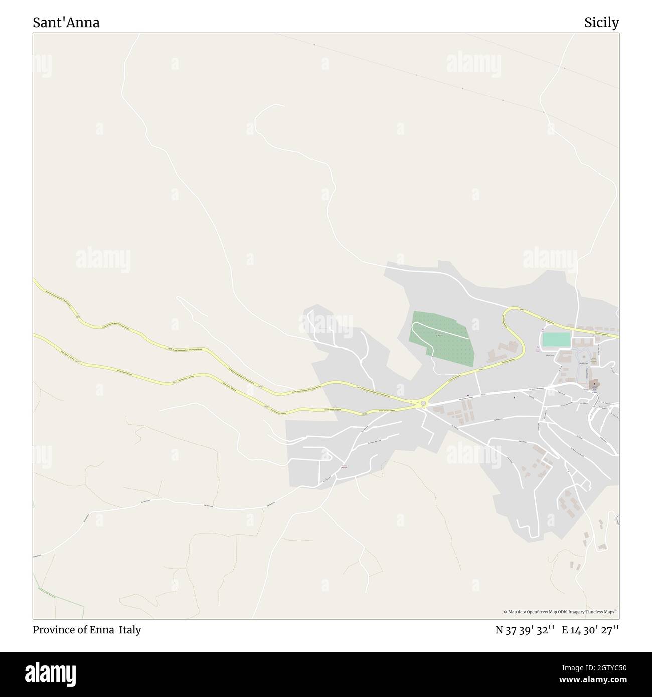 Map of enna hi-res stock photography and images - Alamy