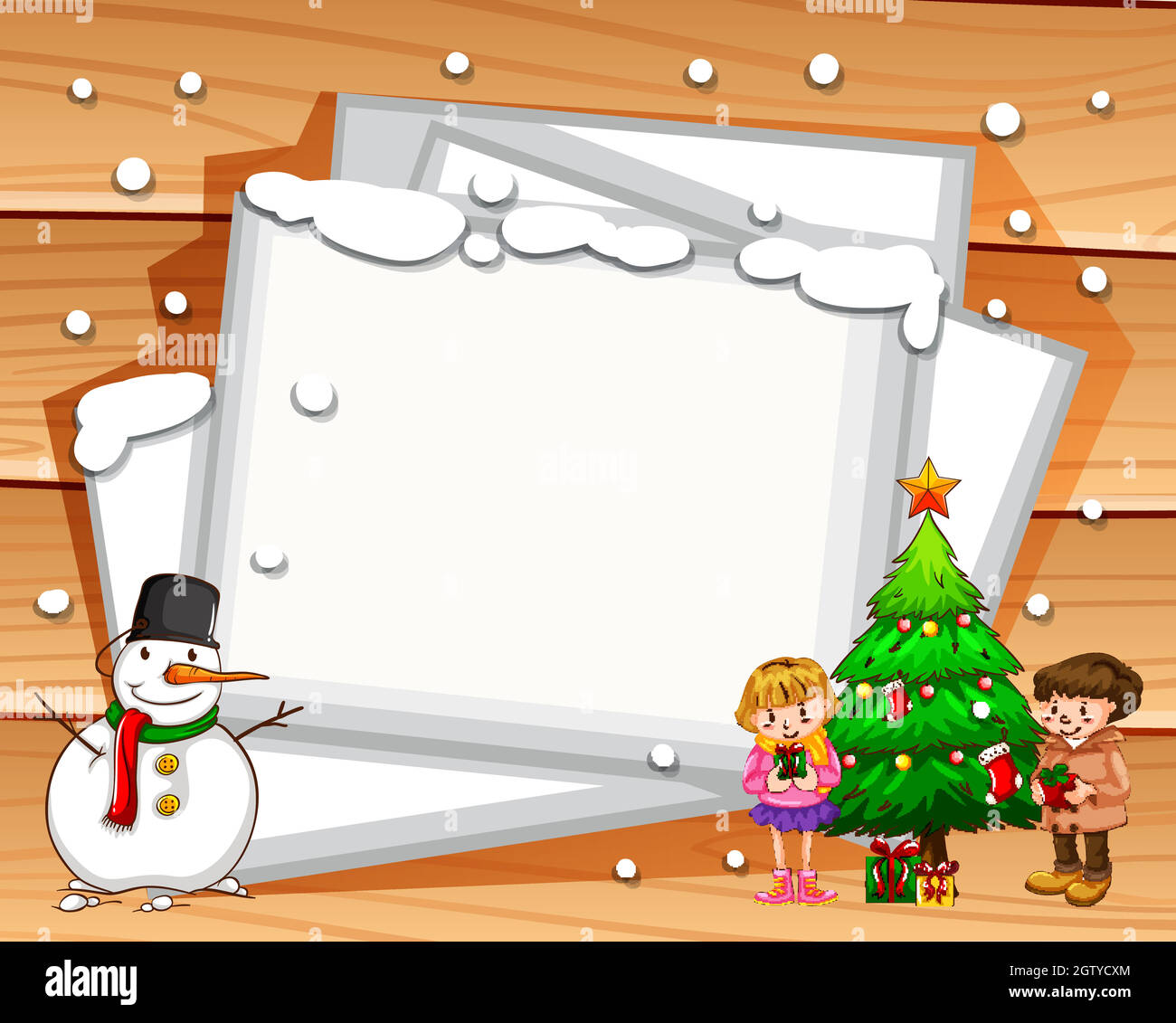 Border of people Stock Vector Images - Alamy